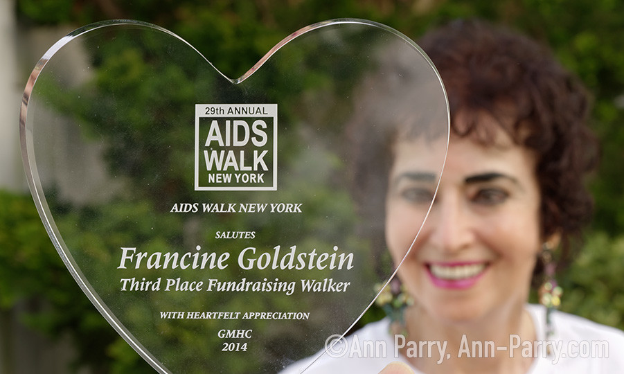 AIDS Walk NY: Francine Goldstein’s 600K Marathon | From Long Island