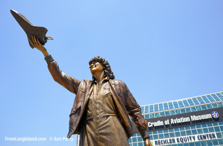 Astronaut Sally Ride statue unveiled at Cradle of Aviation Museum ...