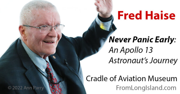 Fred Haise: ‘Never Panic Early’ at Cradle of Aviation Museum | From ...